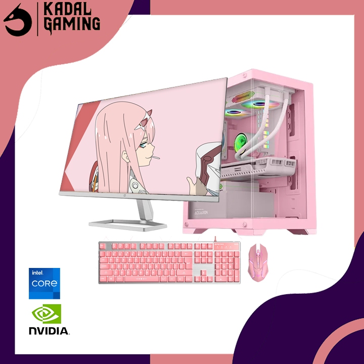 Jual PC PINK EDITION INTEL CORE I5 12400F VGA NVIDIA RTX 3060 16GB RAM ...