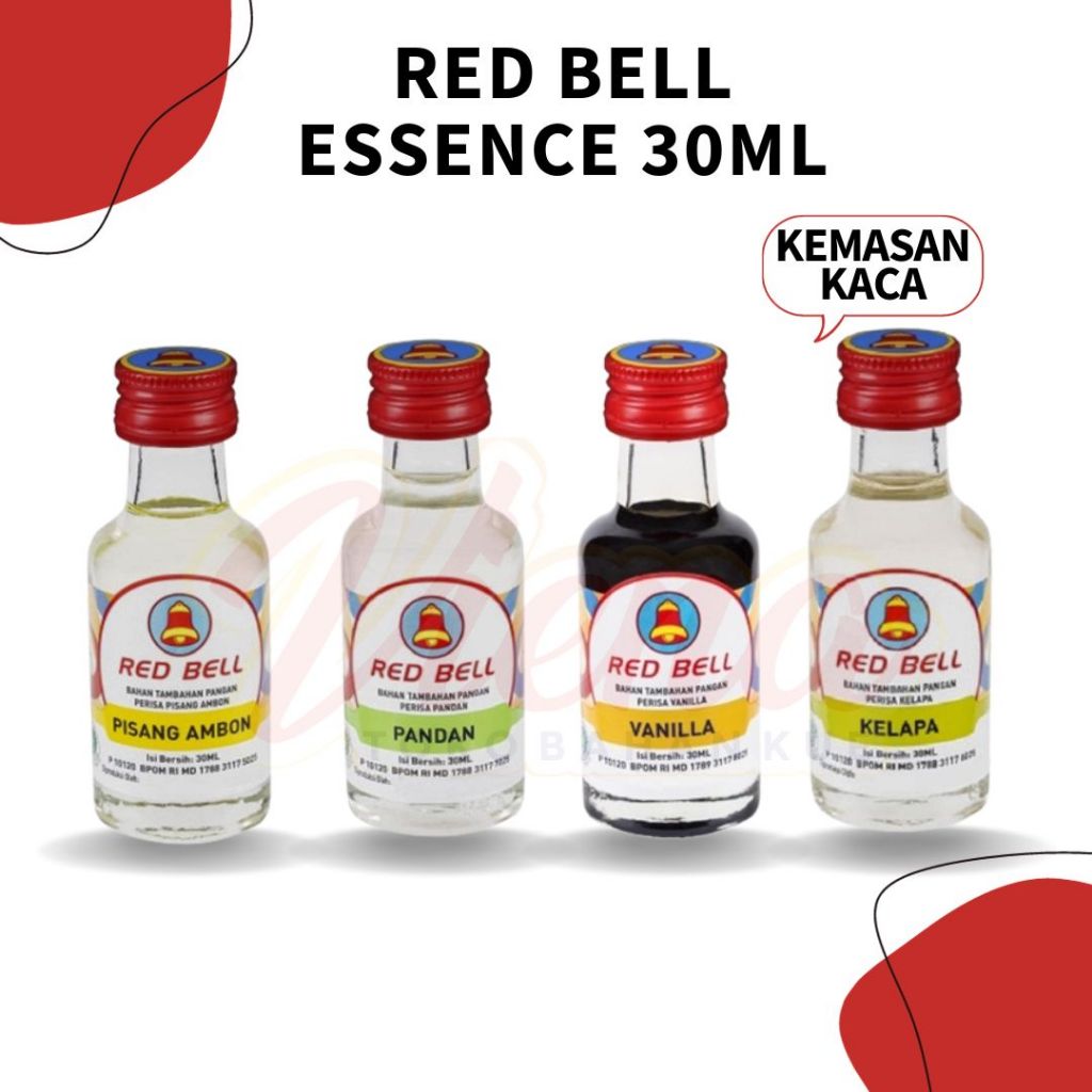 Jual Red Bell Essence / Perisa / Pasta 30ml Kemasan Kaca Vanilla ...