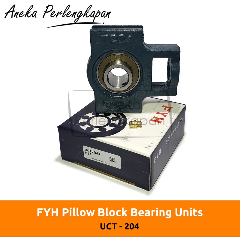 Jual Pillow Block Bearing Unit UCT 204 - As 20mm FYH Japan | Shopee Indonesia