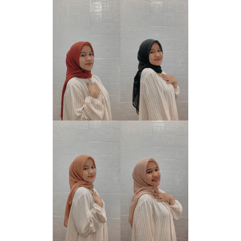 Jual Jilbab Paris Jadul /Jilbab Segiempat Paris Jadul /Kerudung Paris ...