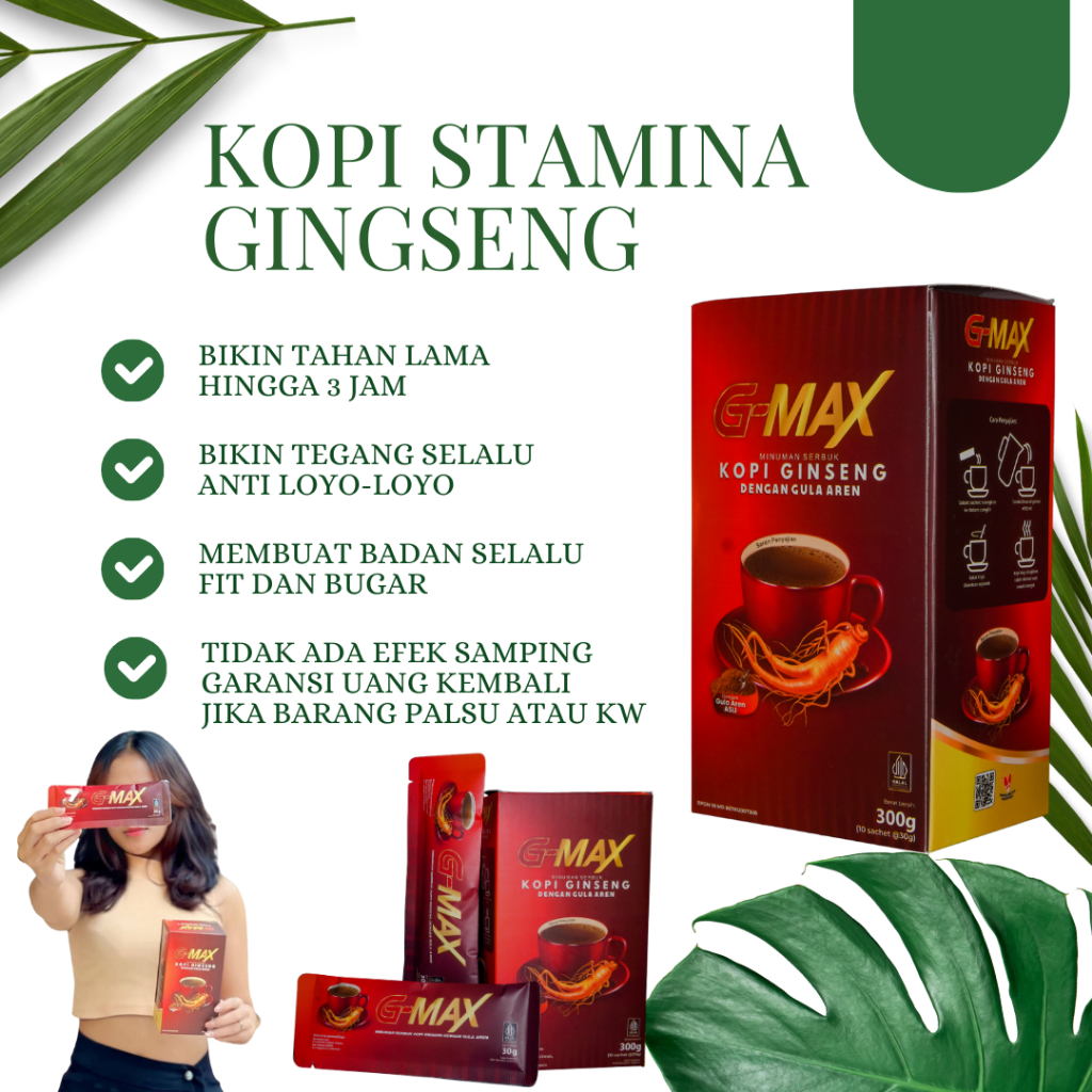 Jual Kopi Istimewa Asli Indonesia Tahan Lama Sampai Pagi - Kopi Gmax 2 sachet eceran | Shopee ...