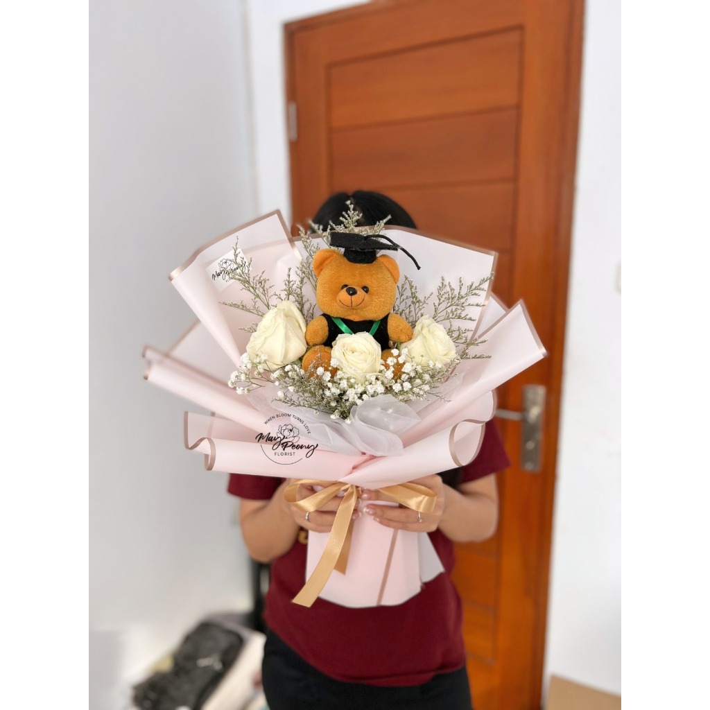 Jual FRESH FLOWER BOUQUET GRADUATION - BUKET BUNGA WISUDA BUKET WISUDA ...