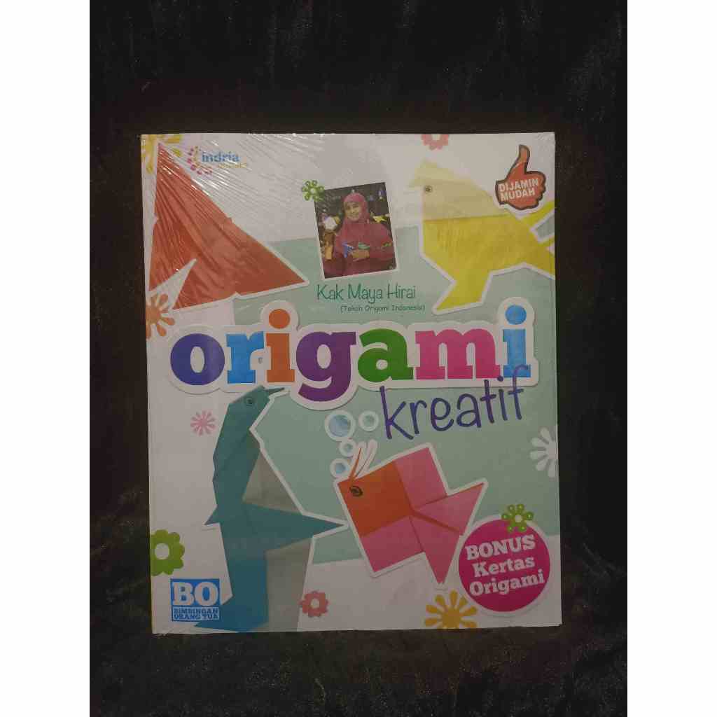 Jual BUKU ORIGAMI KREATIF OLEH KAK MAYA HIRAI (TOKOH ORIGAMI INDONESIA ...