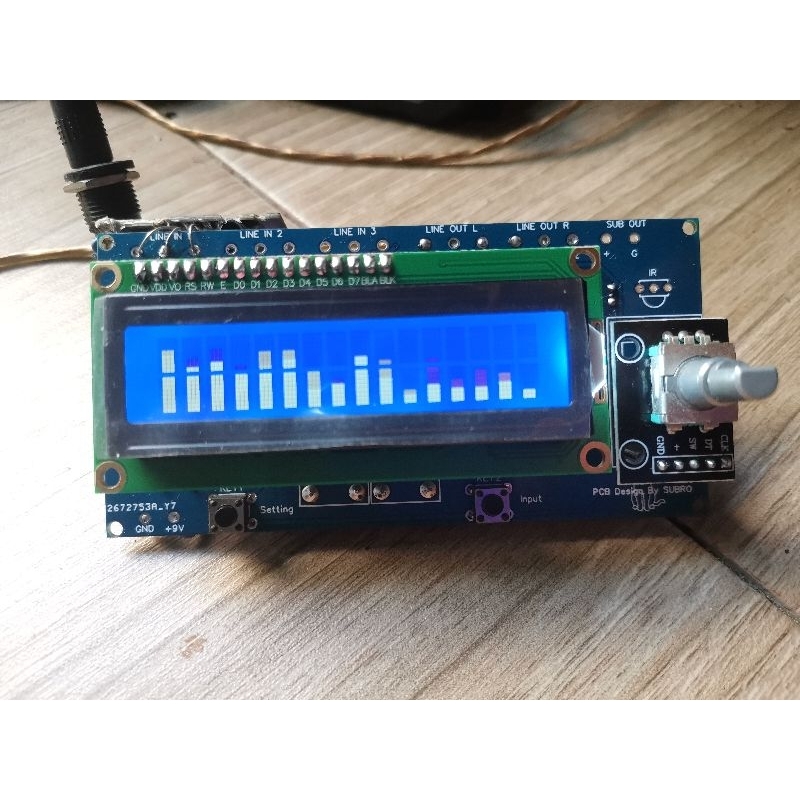 Jual PO produk jadi tda7419 tinggal pakai / tone kontrol digital | Shopee Indonesia