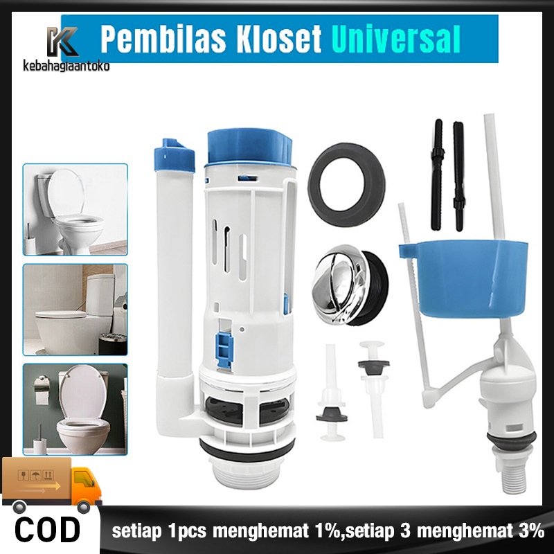 Jual Plampung Closet Pencet - Pelampung Sparepart alat tabung Closet ...