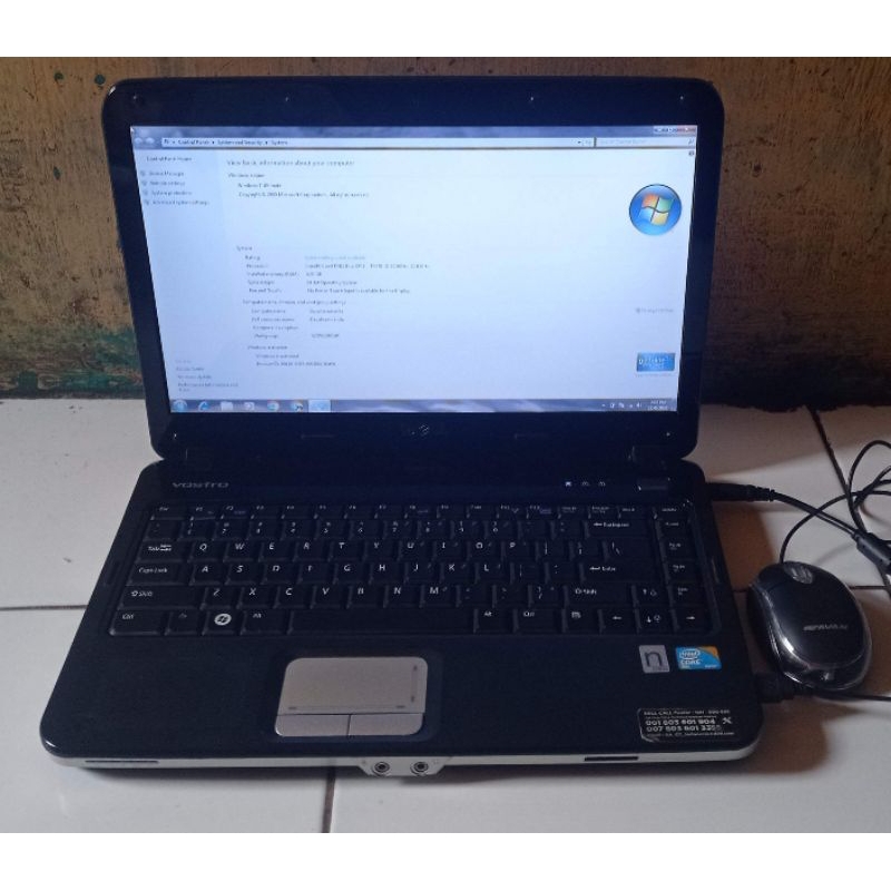 Jual Laptop Notebook Dell PP38L core 2 duo normal lcd keyboard normal ...