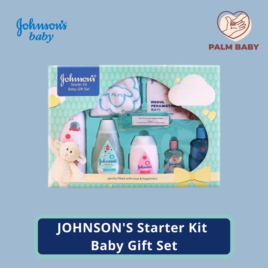 Jual JOHNSONS Baby Starter Kit Gift Set Paket Kelahiran | Shopee Indonesia