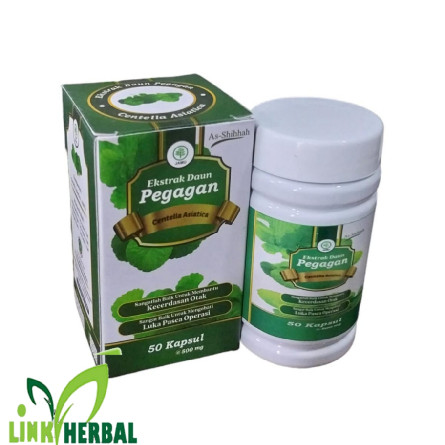 Jual Exstrak Daun Pegagan | Kapsul Pegagan As-Shihhah | Ekstrak Pegagan Centella Asiatica ...