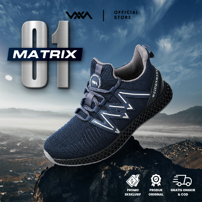 Jual Weidenmann Matrix 01 Sepatu Sneakers Upper Flyknit | Shopee Indonesia