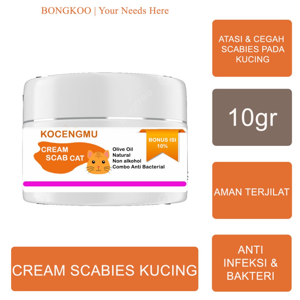 Jual Salep Scabies Kucing Kocengmu (10gr) | Shopee Indonesia