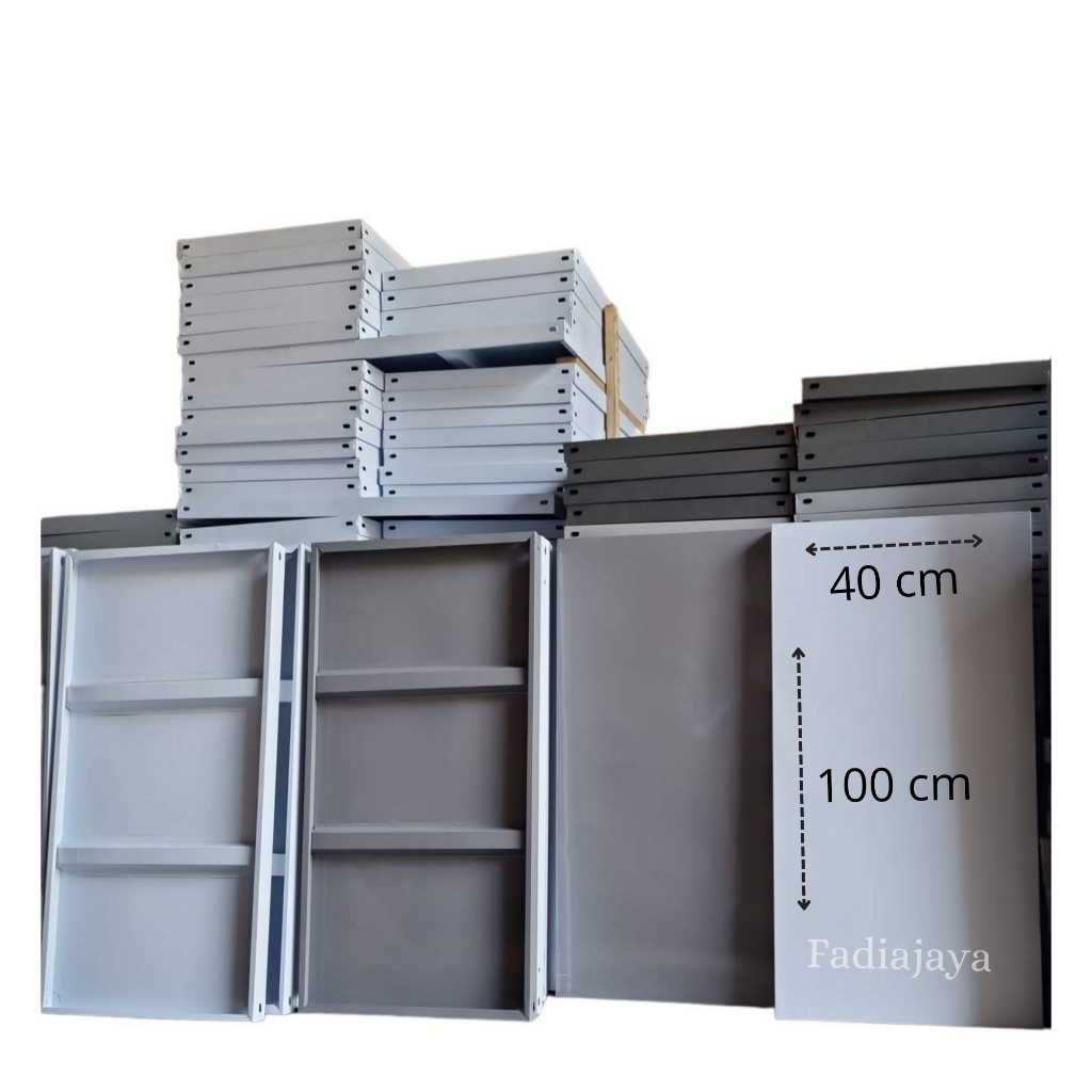Jual Plat Ambalan Tatakan Shelving Hambalan Rak Besi Siku Lubang 40x100 ...