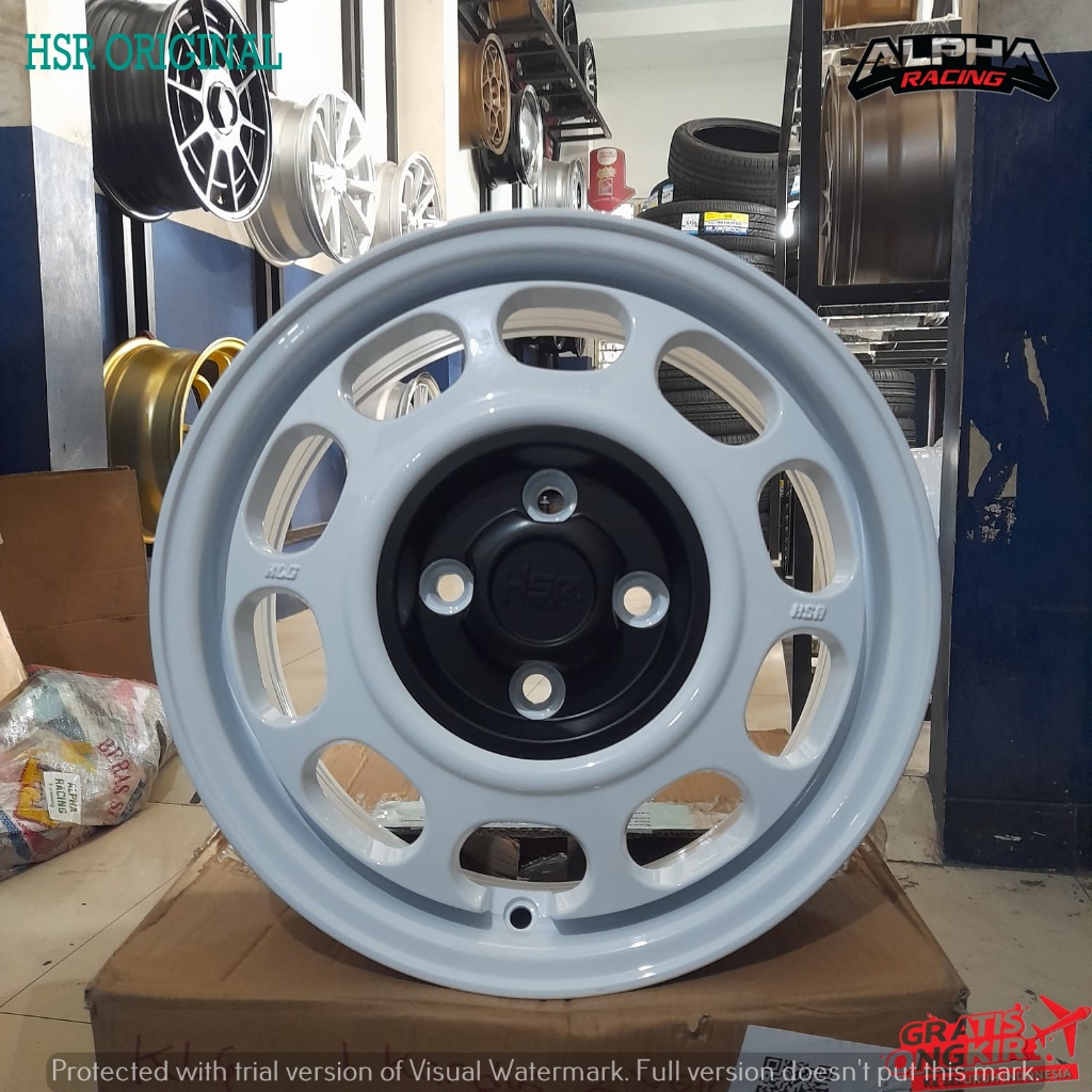 Jual Velg Mobil R14 HSR KLG Untuk Wuling Air Ev Brio Agya Ayla Datsun Calya Sigra Dll | Shopee ...