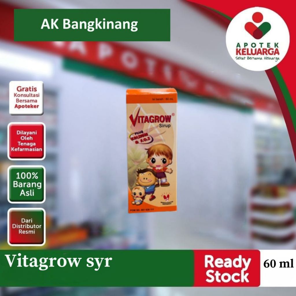 Jual VITAGROW SYR 60ML #multivitaminanak #suplemenanak | Shopee Indonesia
