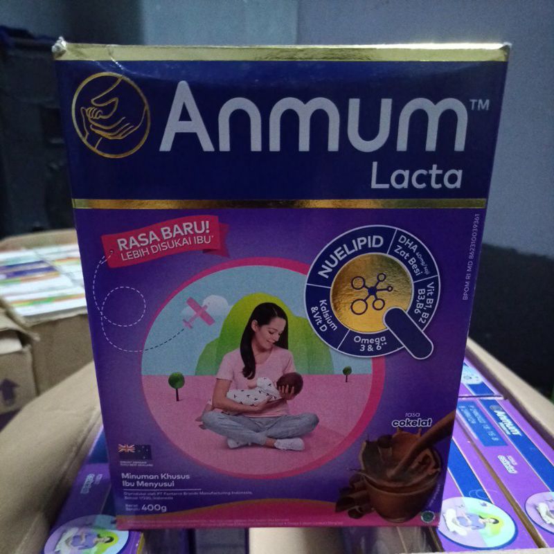 Jual anmum lacta coklat 200g/400g (exp.januari 2025) | Shopee Indonesia