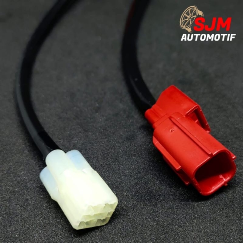 Jual SOKET SOCKET KABEL PENGHUBUNG SCANNER DLC HONDA 4 PIN KE 6 PIN ...