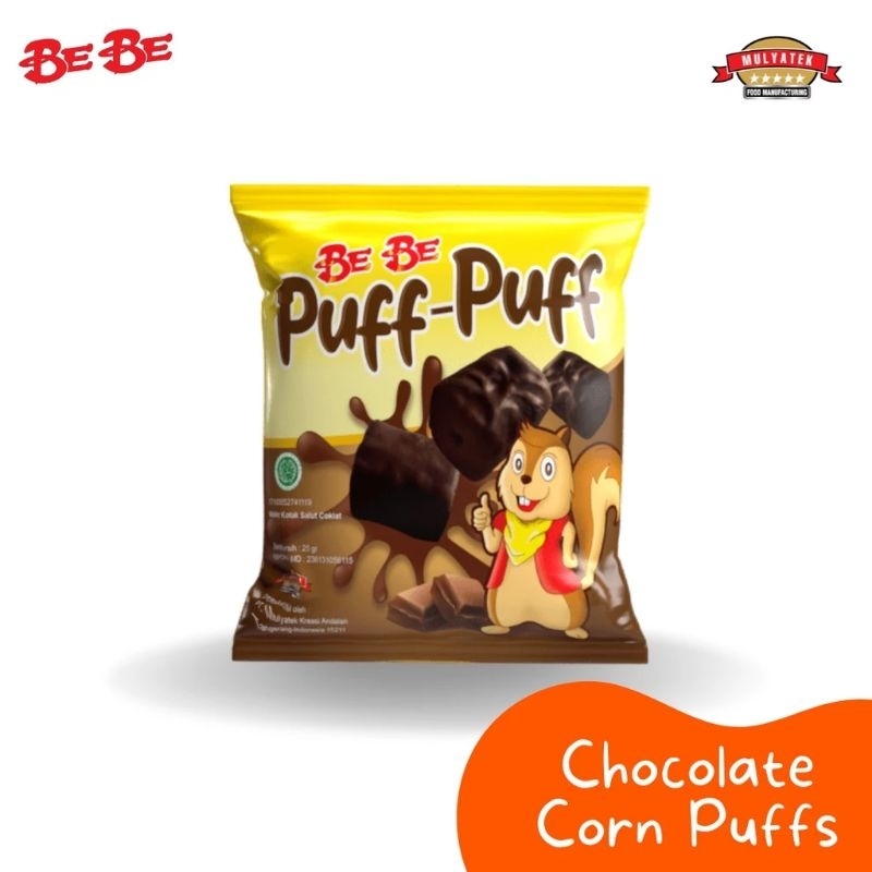 Jual BEE BEE puff puff chocolate corn puff MINI 18 gram | Shopee Indonesia