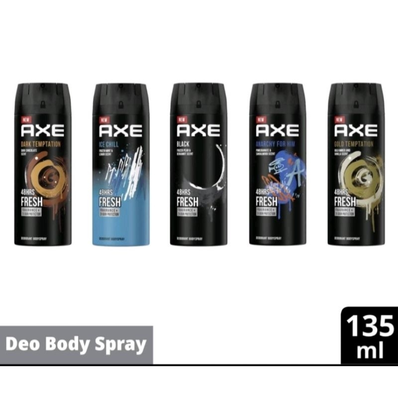 Jual Axe Deodorant Deo Body Spray 135 ML | Shopee Indonesia