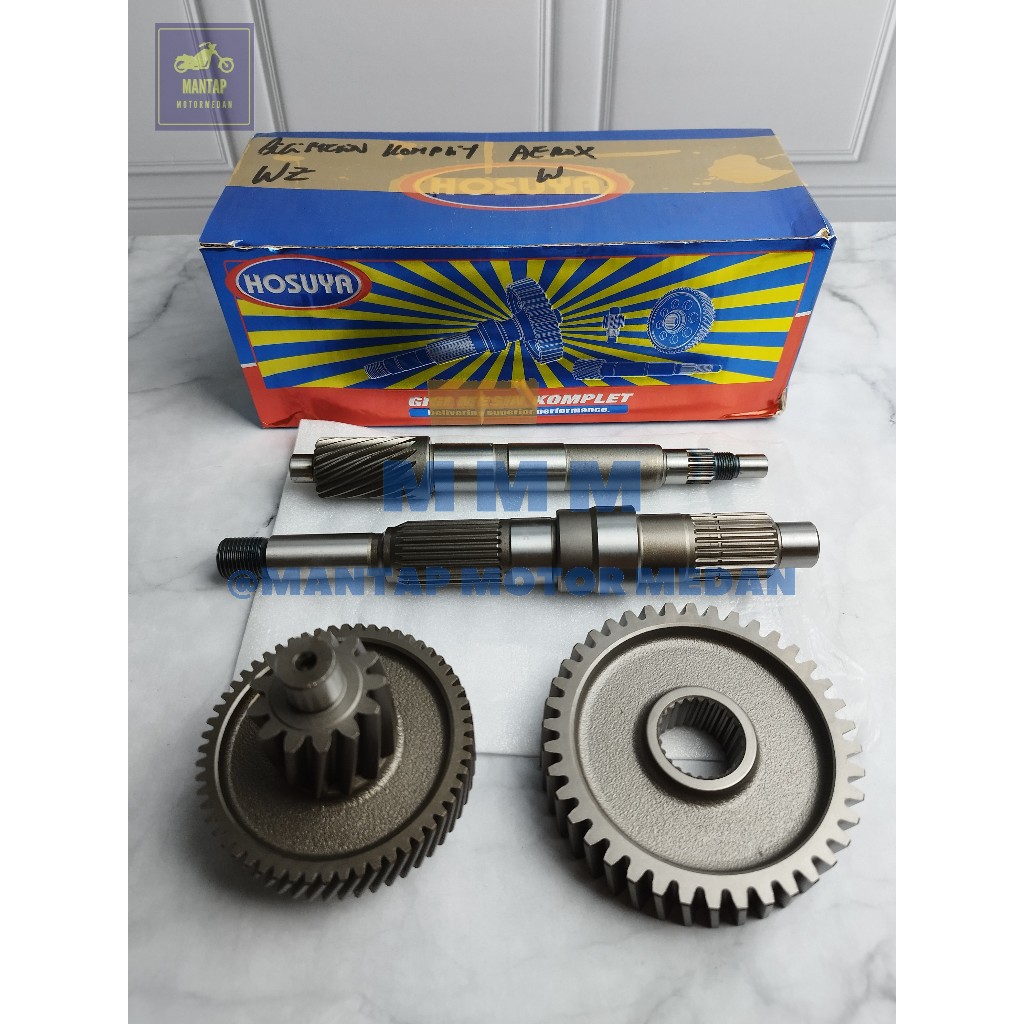Jual Gear Gigi Mesin Gardan Rasio CVT Set Komplit Yamaha B65 Aerox 155 ...