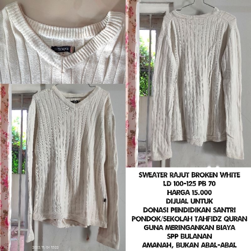 Jual sweater rajut | Shopee Indonesia