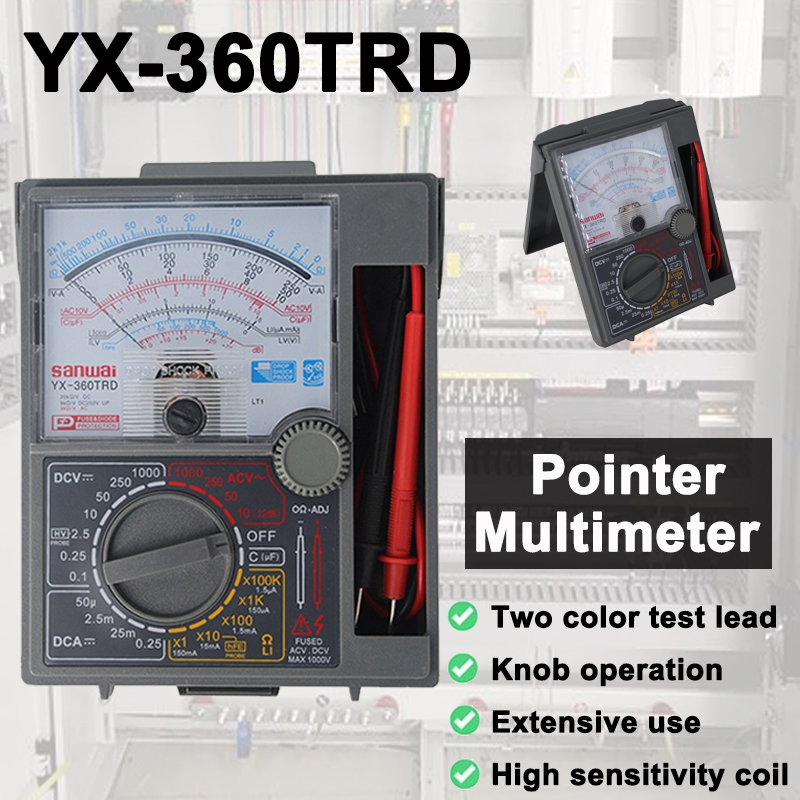Jual Amperemeter Protection DC AC Test Analogue Multi Tester Manual ...