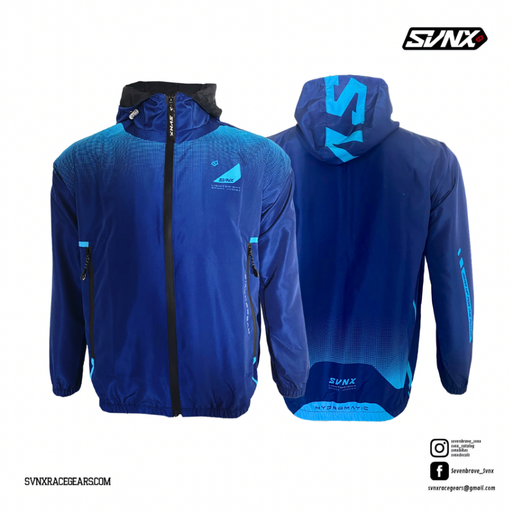 Jual JAKET RUNNING SVNX BLUE SERIES | Shopee Indonesia