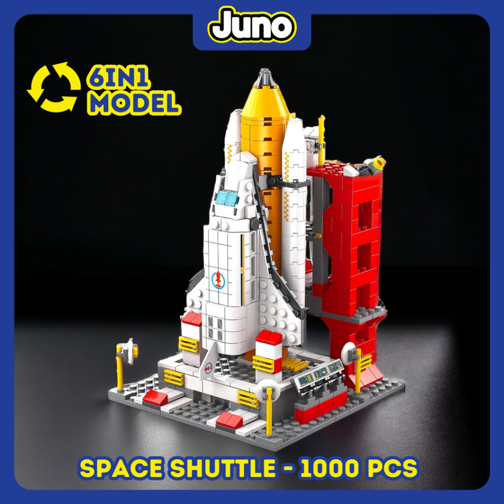 Jual JUNO Mainan Block Bricks Space Shuttle Pesawat Luar Angkasa ...