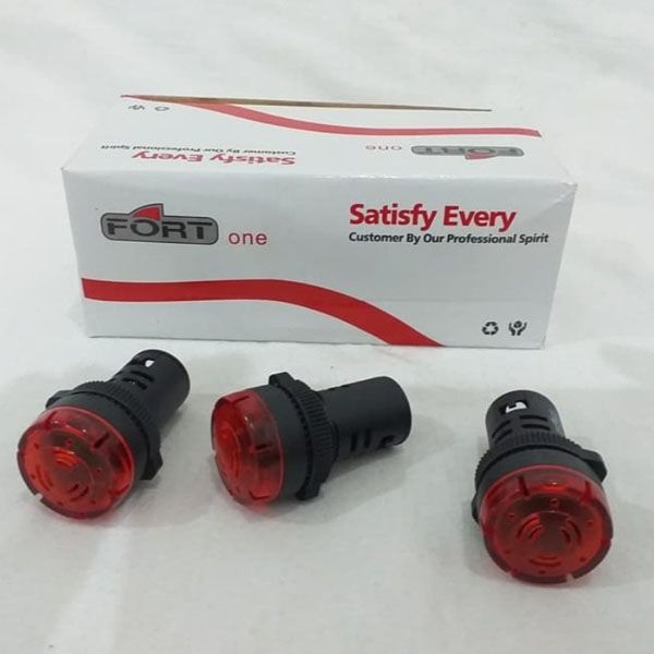 Jual BUZZER WITH LAMP 22MM TIPE AD22-22MSD FORT | Shopee Indonesia