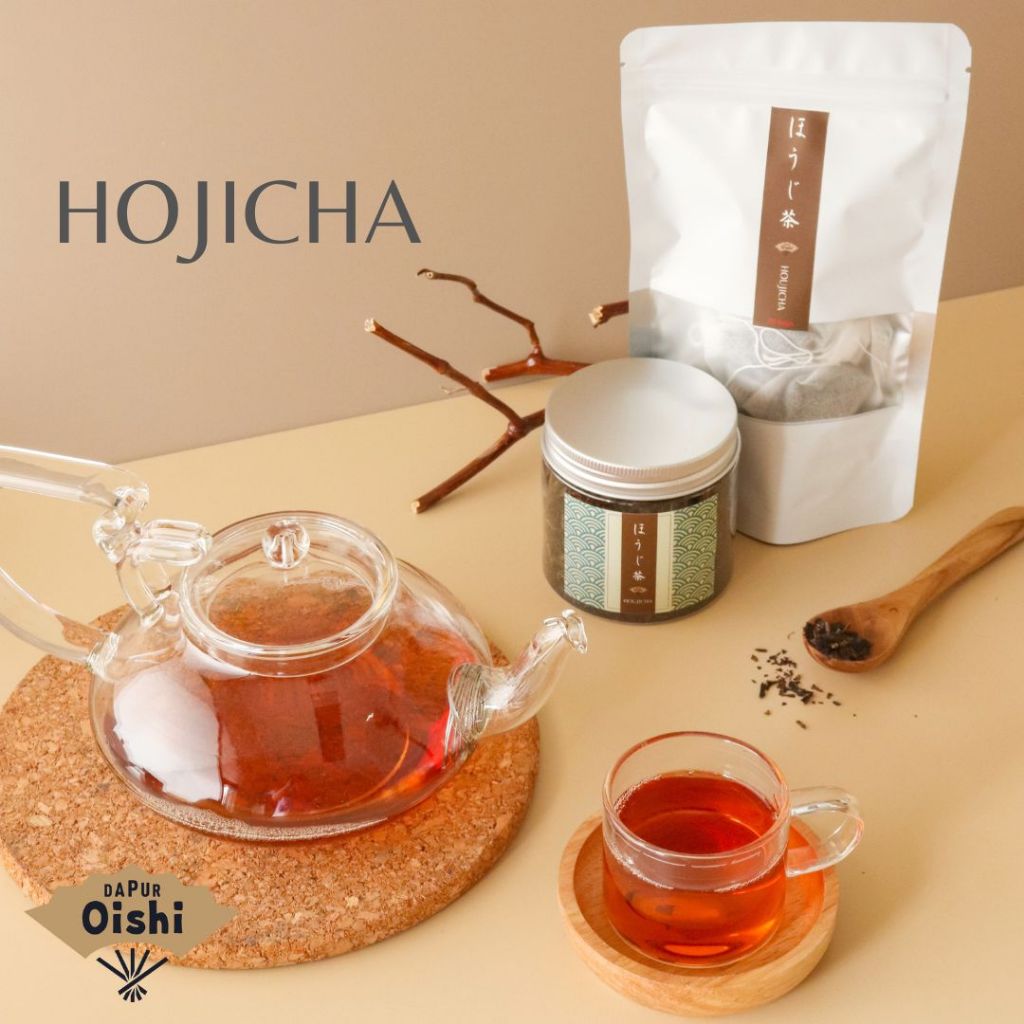 Jual HOJICHA (Tea bag / Loose Leaf) | Houjicha Roasted Green Tea Ocha ...