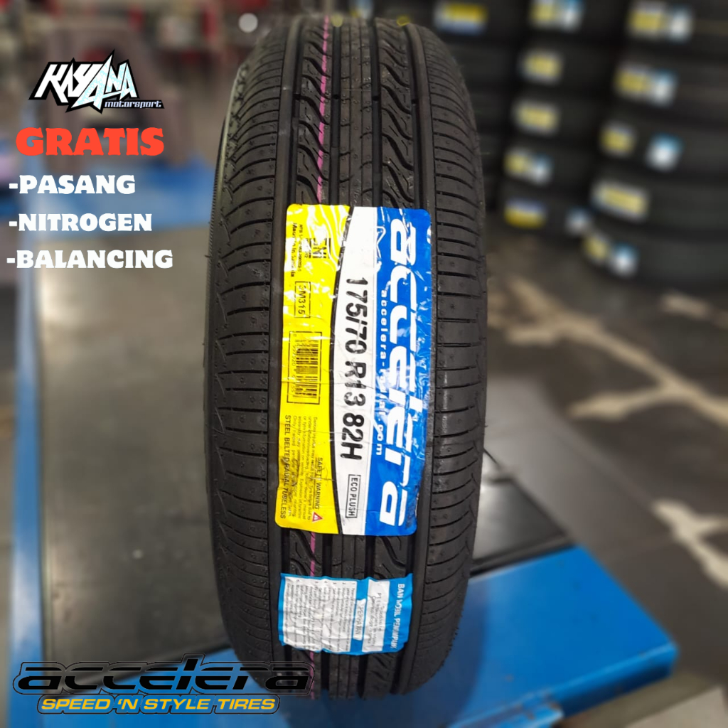 Jual Ban Mobil 175 70 R13 Accelera Eco Plush ( gratis pasang di toko ...