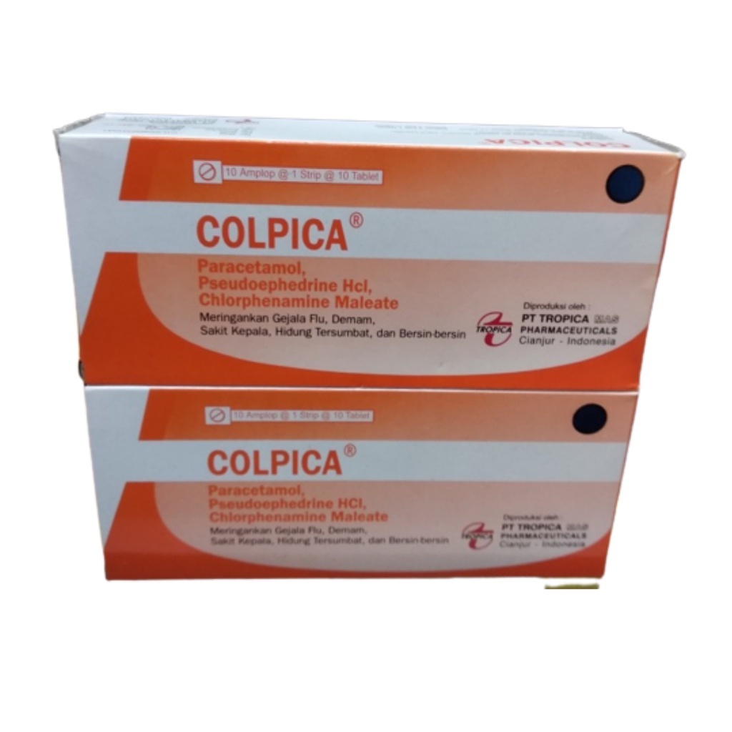 Jual Colpica Isi 100 Tablet - Batuk & Pilek | Shopee Indonesia