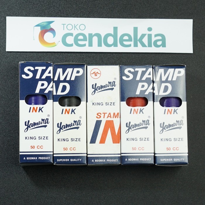 Jual Tinta Bak Stampel Stamp Pad YAMURA 50cc King Size | Shopee Indonesia