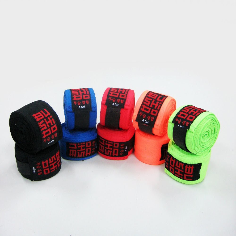 Jual Hand Wrap / Bandage Boxing / MMA Muay Thai BUSHIDO 2,7M & 4,5M ...