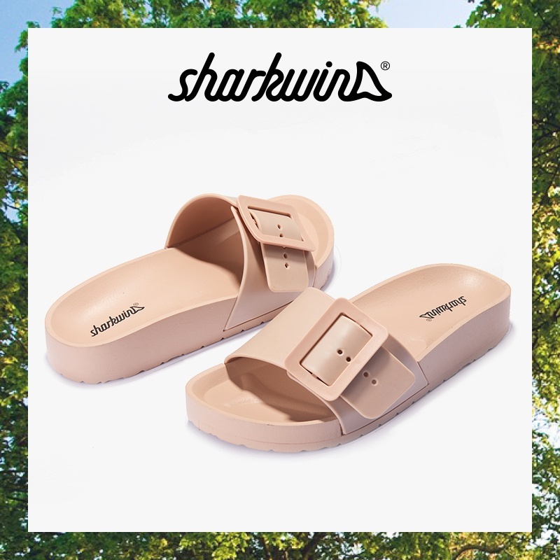 Jual Sharkwin Sandal Wanita Kekinian Sandal Jelly Selop Birkin Slide ...