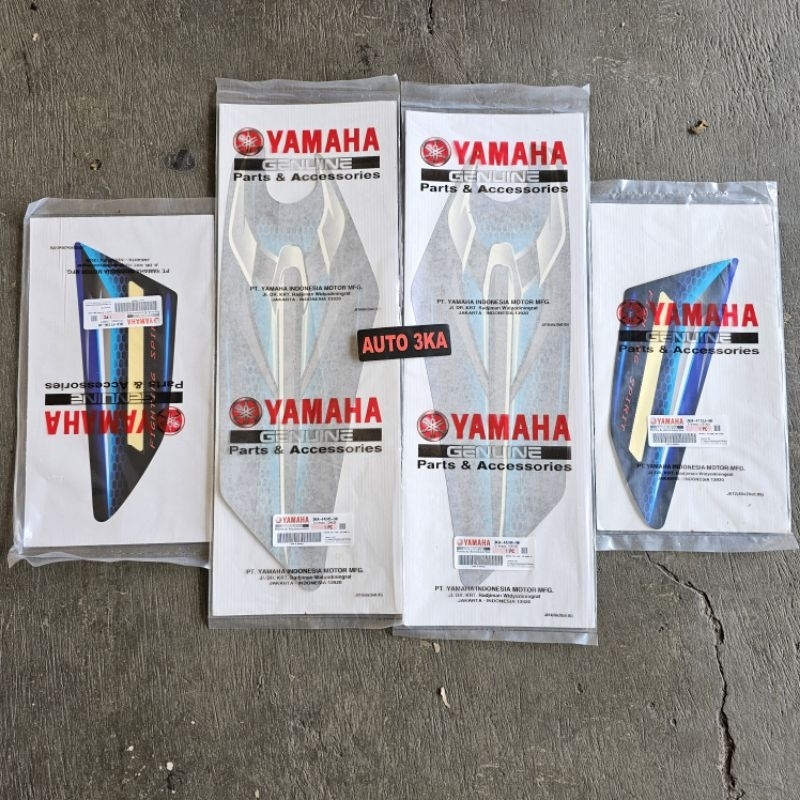 Jual STICKER STRIPING TANGKI BOX AKI SET RX KING RXKING 2007 BIRU ORI ...