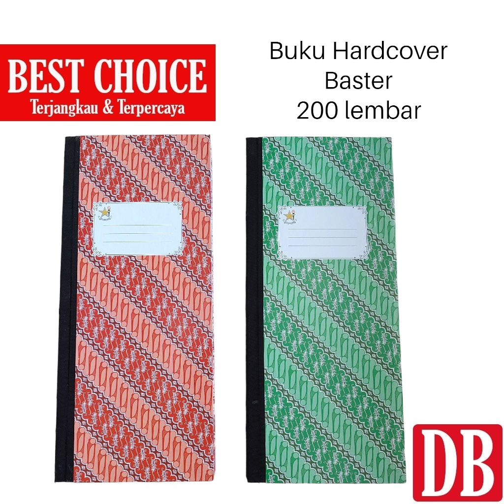Jual Buku Baster Hardcover 200 lembar (1 pcs) | Shopee Indonesia