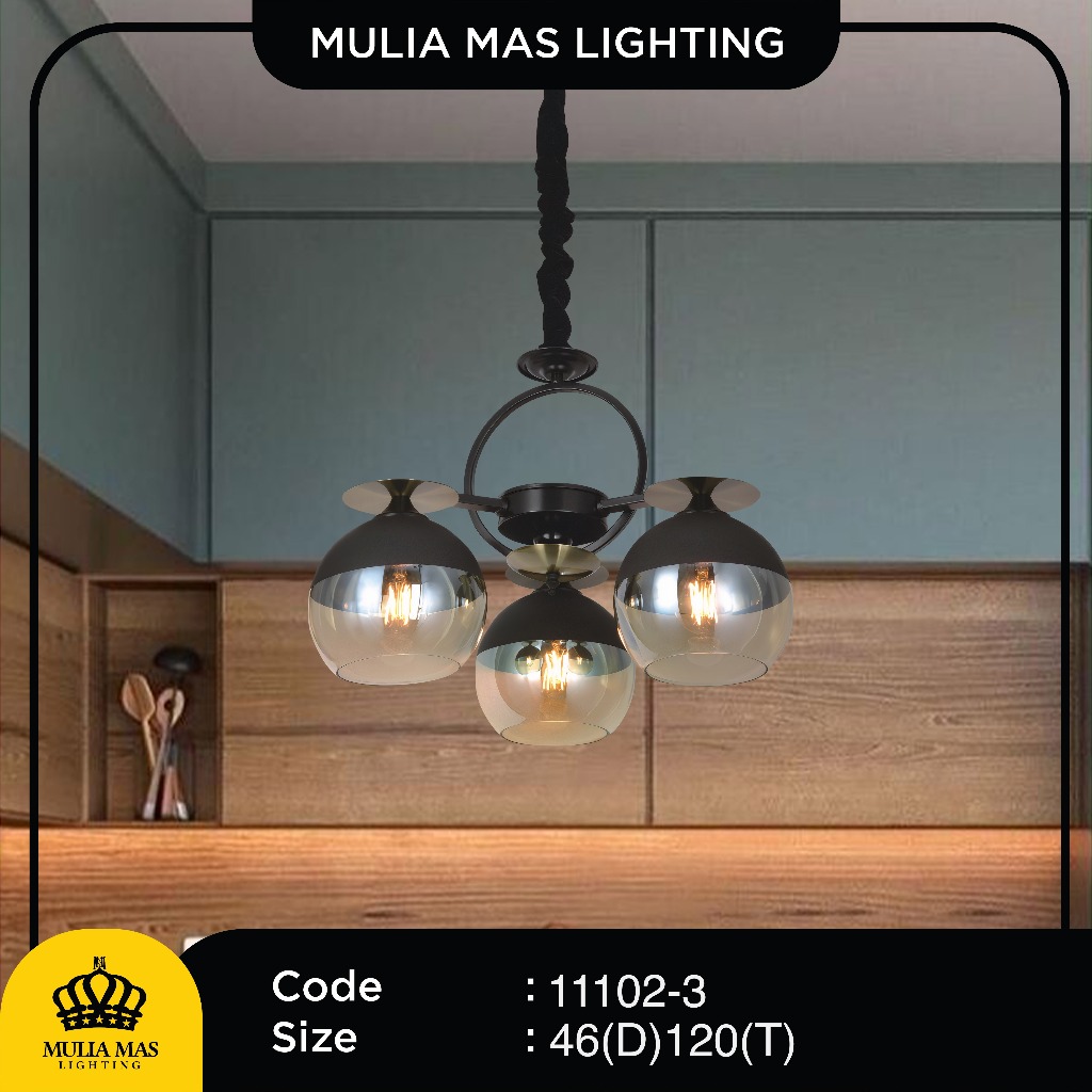 Jual Lampu Gantung Model Aquarium Minimalis Art Deco Hias Ruang Makan ...