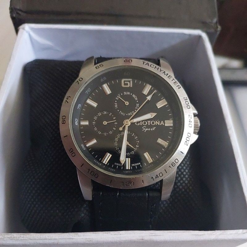 Jual Jam Tangan Original Chronograph Giotona preloved second bekas ...
