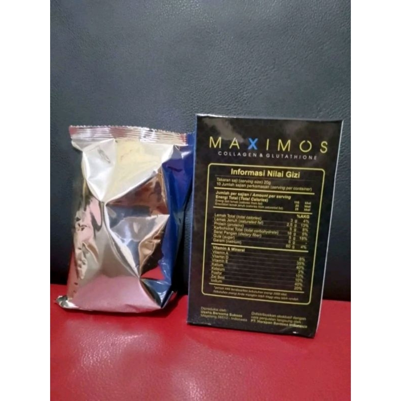 Jual Susu kambing etawa maximos Collagen l-glutathione bpom | Shopee Indonesia