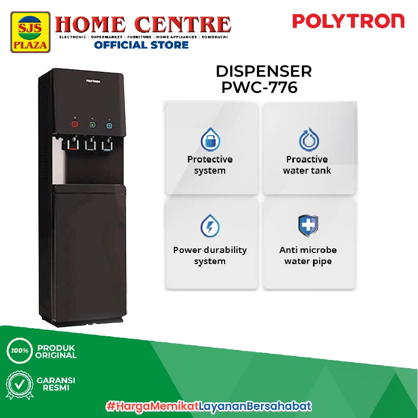 Jual Polytron Dispenser Galon Bawah PWC-776 | Shopee Indonesia