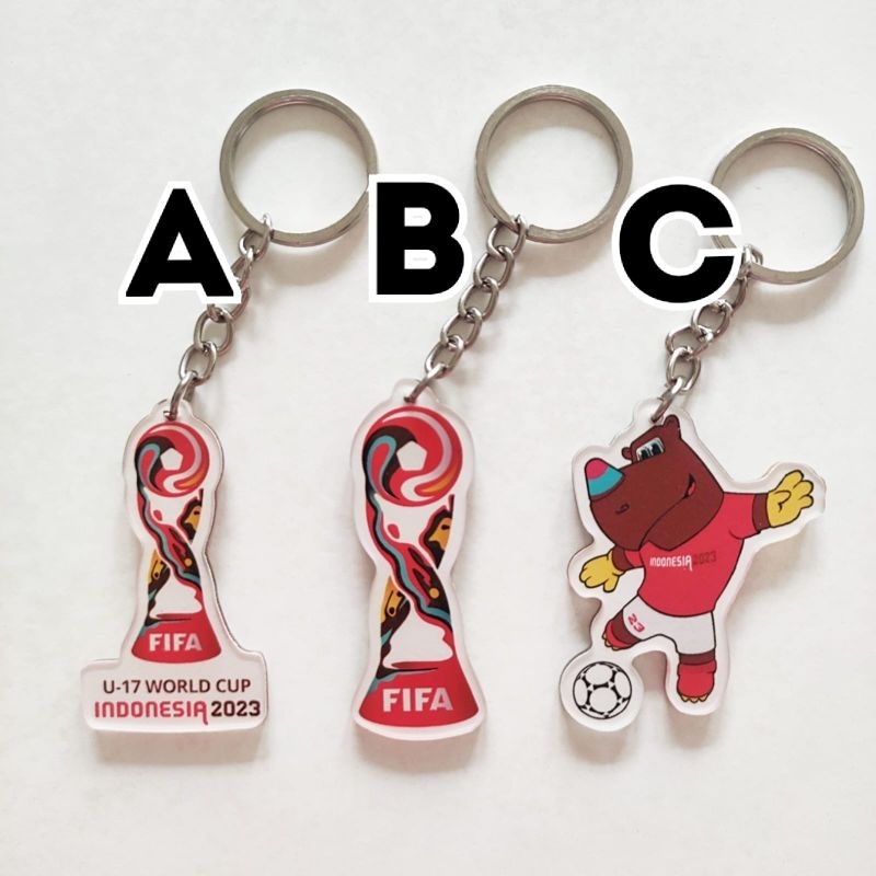 Jual Keychain Sepak Bola Piala Dunia FIFA U-17 World Cup Indonesia 2023 ...