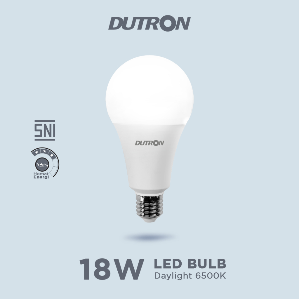Jual DUTRON Lampu LED Bulb 18 Watt 6500K Putih | Shopee Indonesia