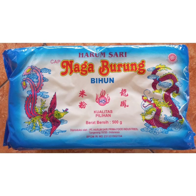 Jual Bihun cap Naga Burung 500 gr (karton) | Shopee Indonesia