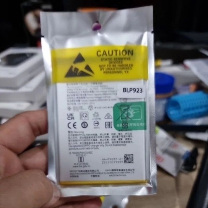 Jual Baterai Original Opp Model: BLP923 A57 4G/A57S/A77 5G/A77S/A78 5G ...