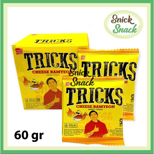 Jual Tricks Potato Crisps 60 gr Biskuit Kentang Rasa Original Kimchi ...