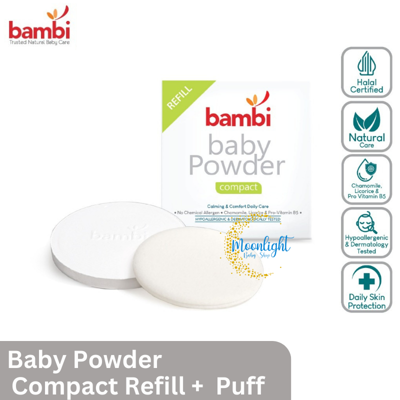 Jual Pigeon baby powder compact Bedak Padat Bayi - Baby Compact Powder ...