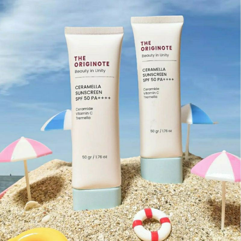 Jual The Originote Ceramella Sunscreen SPF 50 PA++++3D Ceramide ...