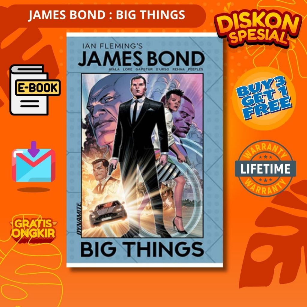 Jual Komik James Bond Big Things - Full Colour - Bahasa Inggris ...