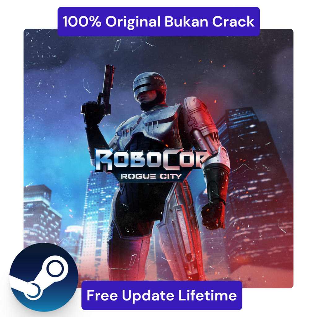 Jual ROBOCOP ROGUE CITY ALEX MURPHY EDITION ORIGINAL STIM GAME PC ...