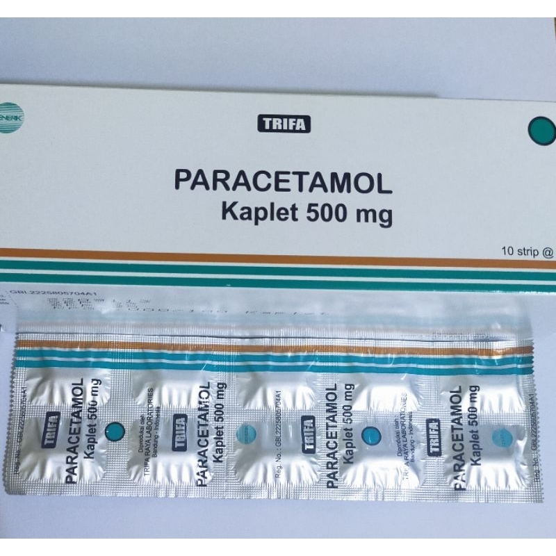 Jual paracetamol 500mg perstrip 10 tablet | Shopee Indonesia