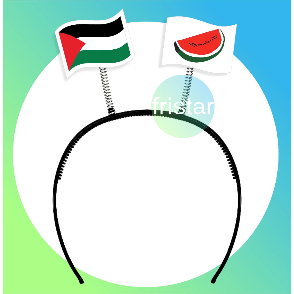Jual Bando bendera palestina atribut palestine palestin topi ikat ...
